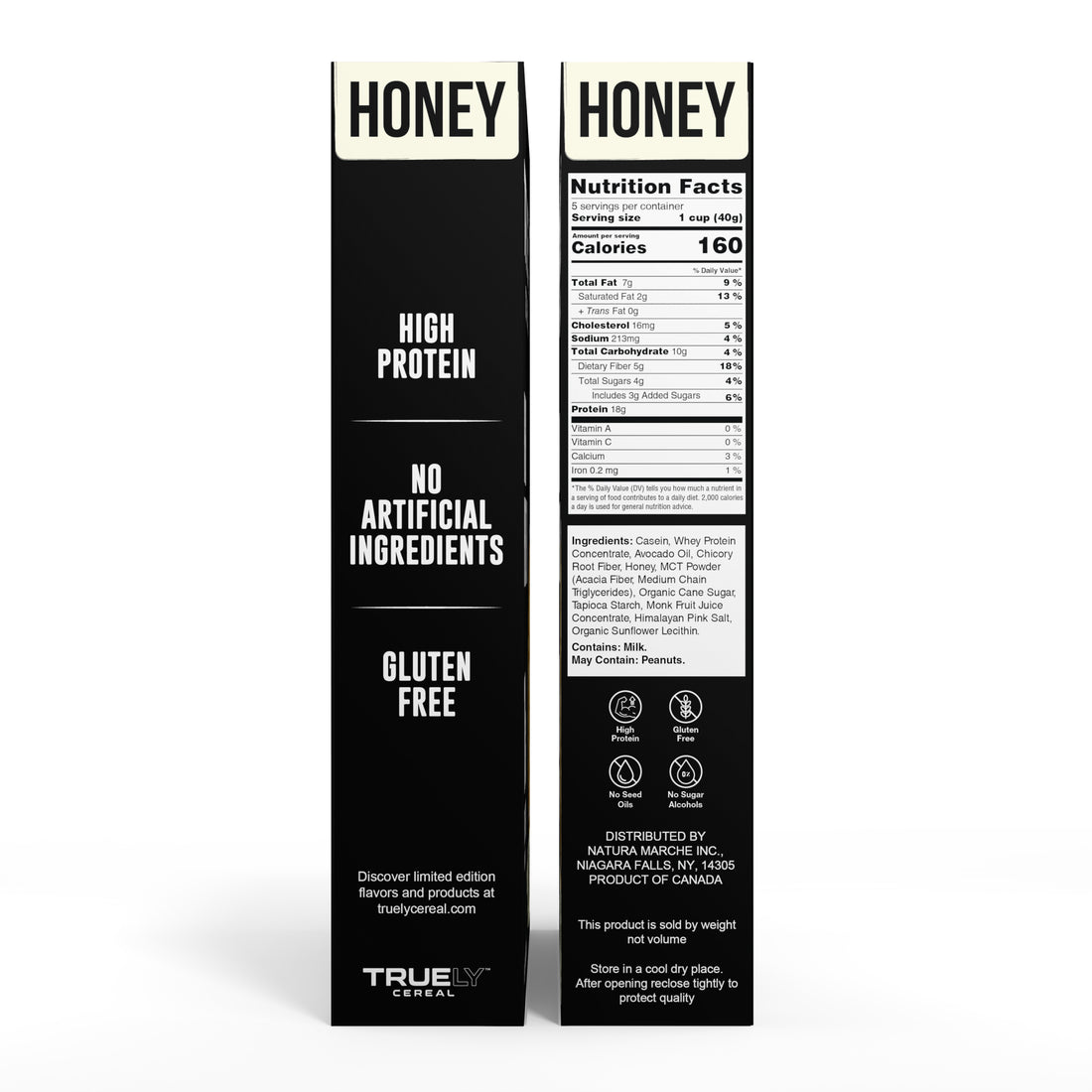 Truely Protein Cereal Honey, 4 Pack – Truely Cereal